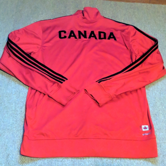 adidas | Jackets & Coats | Adidas Canadian Olympic Team Track Suit ...